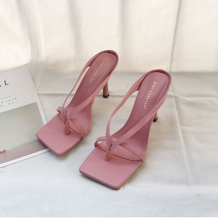 Pastel Pink Heels, Women's Fashion, Footwear, Heels on Carousell