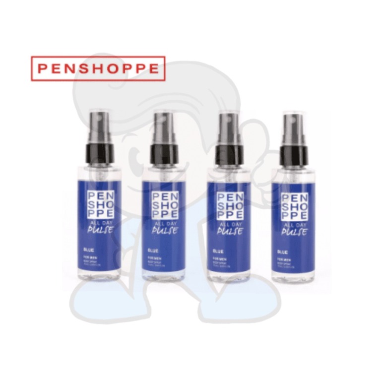 Penshoppe All Day Pulse Body Spray For Men (4 x 75ml), Beauty ...