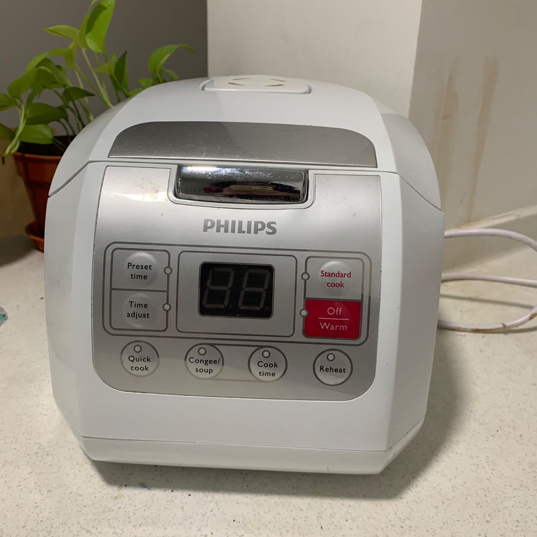 Philips HD3030 Rice Cooker 1L, TV & Home Appliances, Kitchen Appliances ...