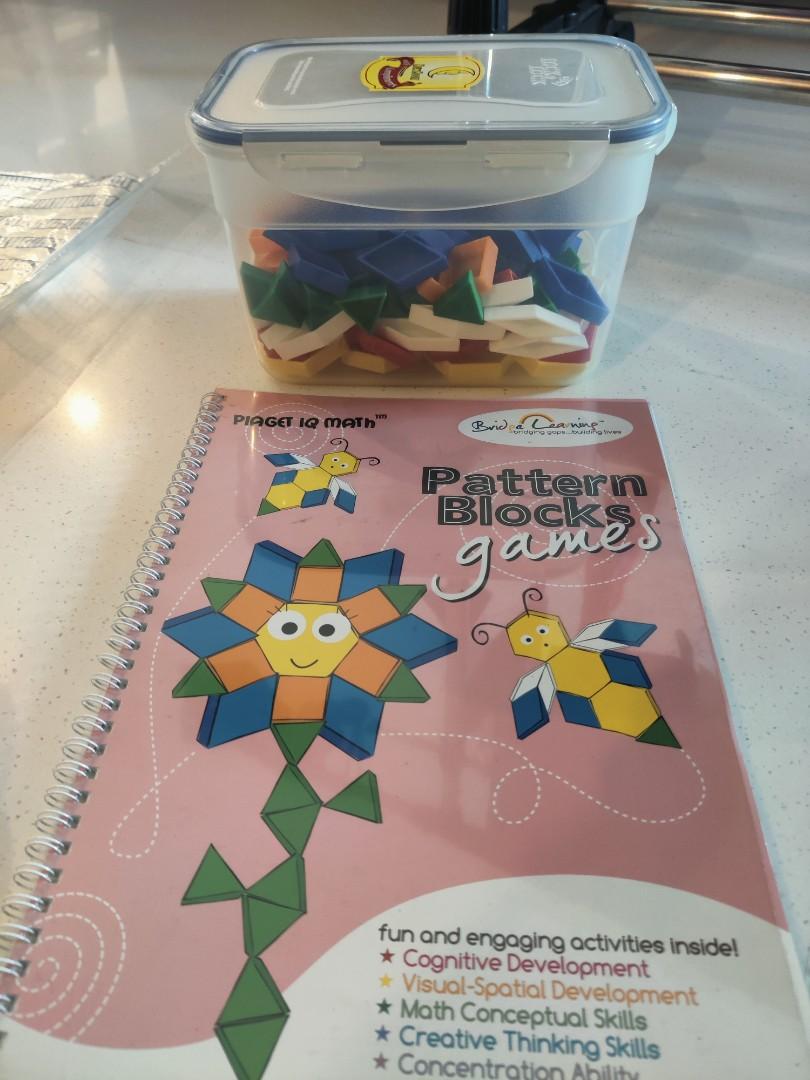 Piaget Pattern Blocks IQ game, Hobbies & Toys, Toys & Games on Carousell