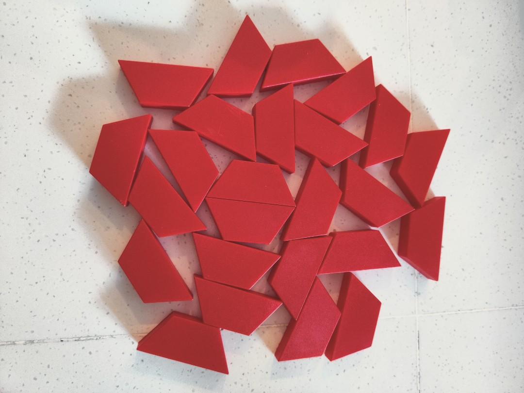 Piaget Pattern Blocks IQ game, Hobbies & Toys, Toys & Games on Carousell