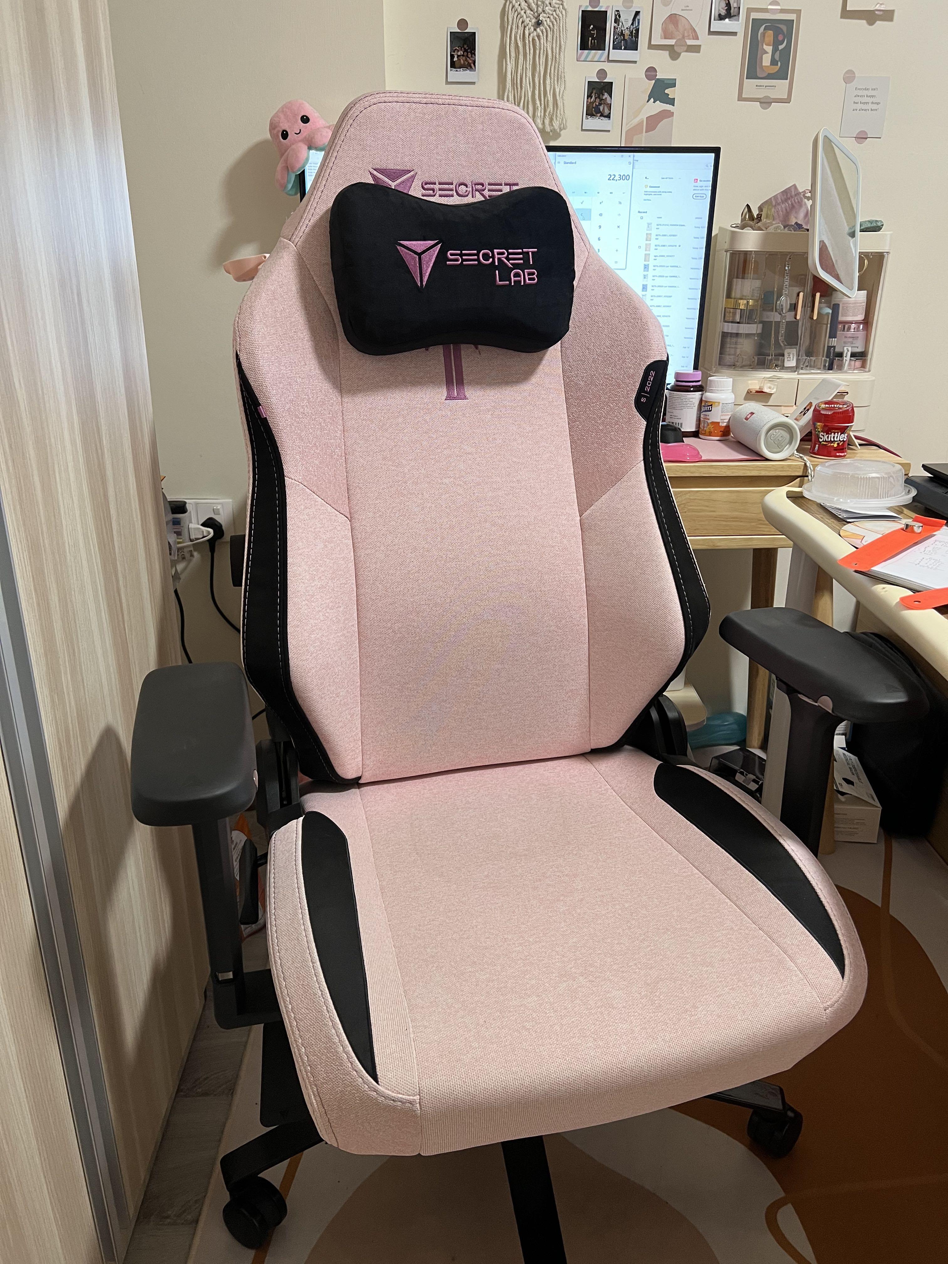 Plush Pink Secretlab TITAN Evo 2022 Series Soft Weave Plus Fabric SMALL ...