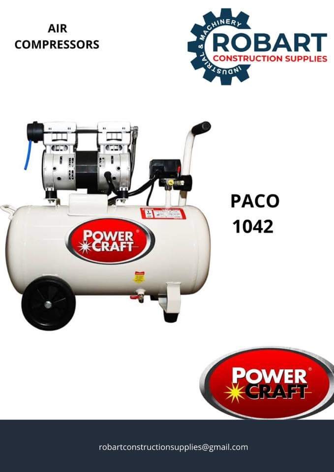 POWER CRAFT AIR COMPRESSOR PACO1042, Commercial & Industrial ...