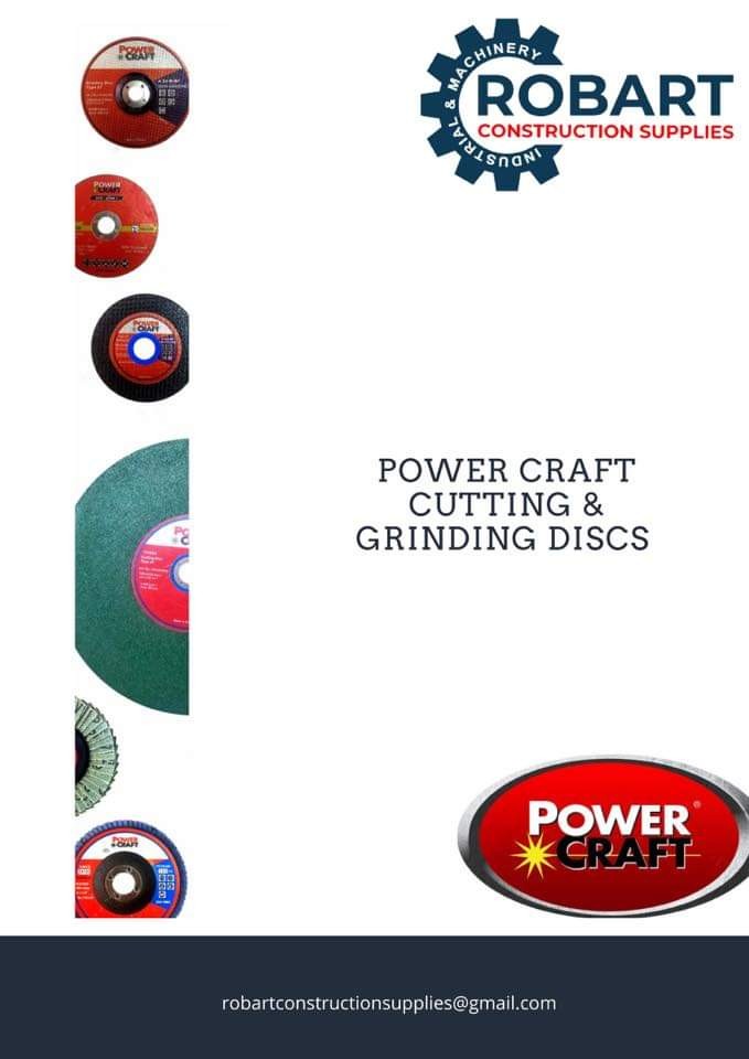 POWER CRAFT GRINDING DISC, CUTTING DISC AND FLAP DISC, Commercial ...