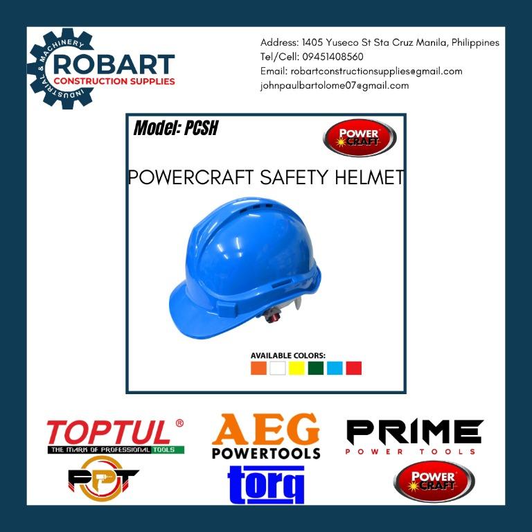 Powercraft Safety Helmet PCSH, Commercial & Industrial, Construction ...