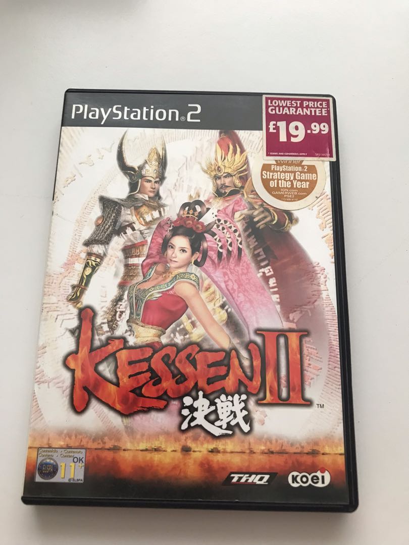 PS2 Kessen 2, Video Gaming, Video Games, PlayStation on Carousell