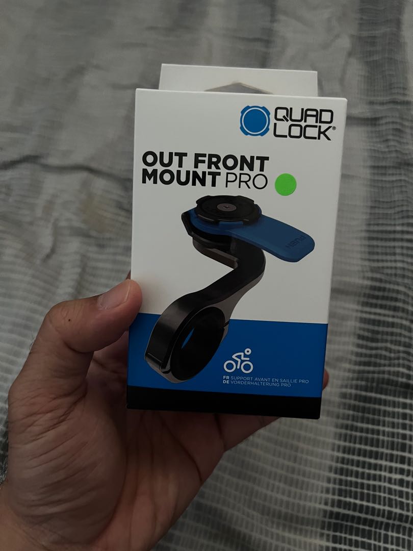 Quad Lock out front mount pro, Sports Equipment, Bicycles & Parts ...
