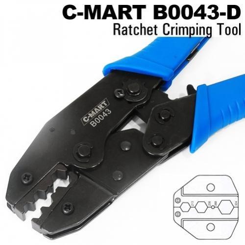 Ratchet Crimping Tool C-Mart B0043-D, Furniture & Home Living, Security ...