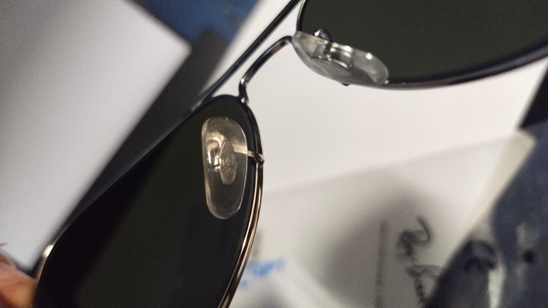 Ray Ban Polarized RB 3026 Aviator Large Metal, Men's Fashion, Watches ...