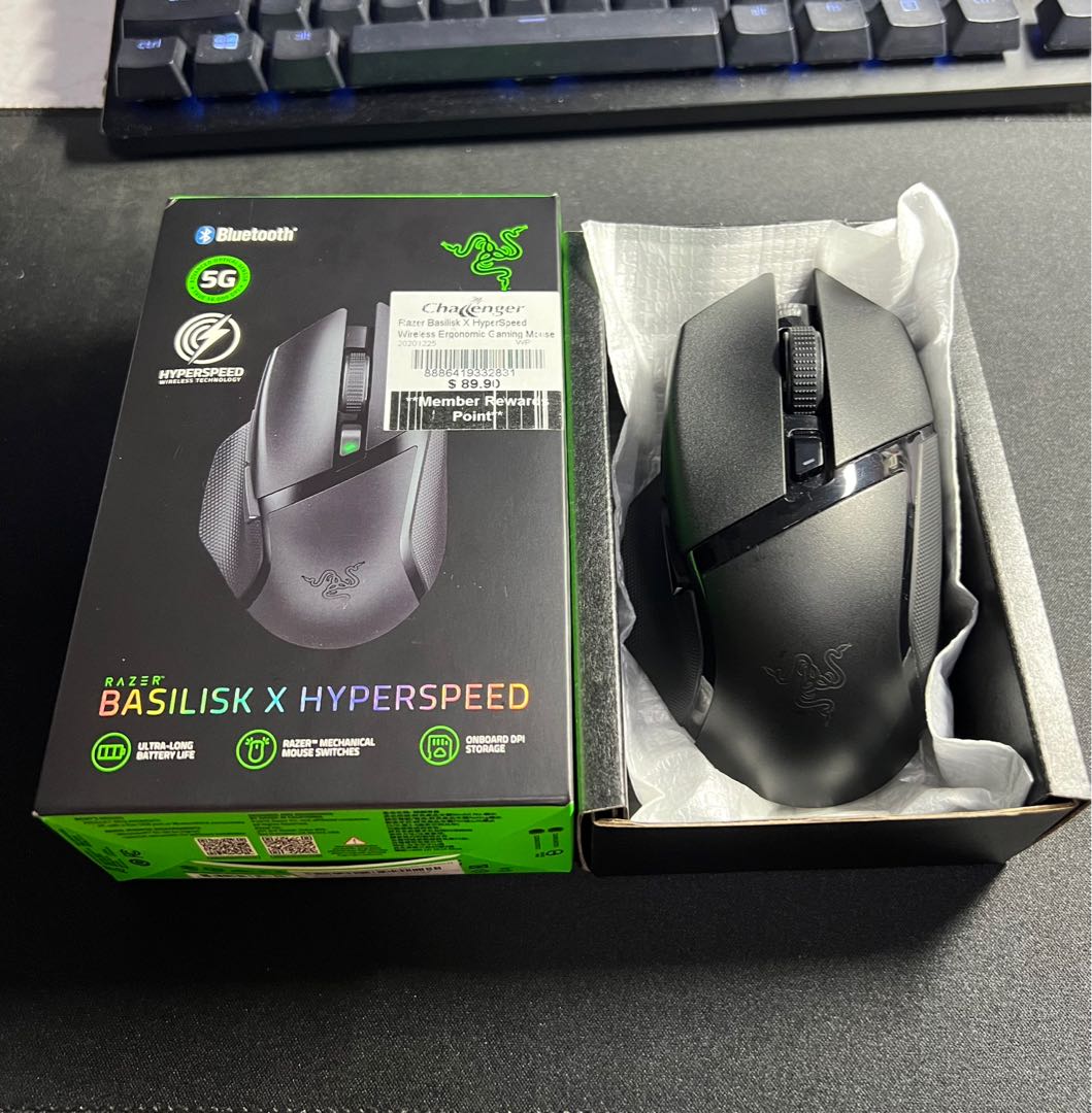 Razer Basilisk X Hyperspeed, Computers & Tech, Parts & Accessories ...