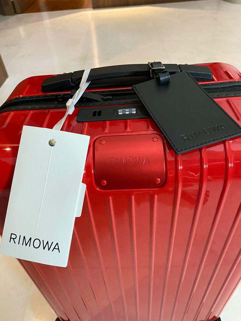 Rimowa Essential Lite Cabin S (Red Gloss), Hobbies & Toys, Travel ...