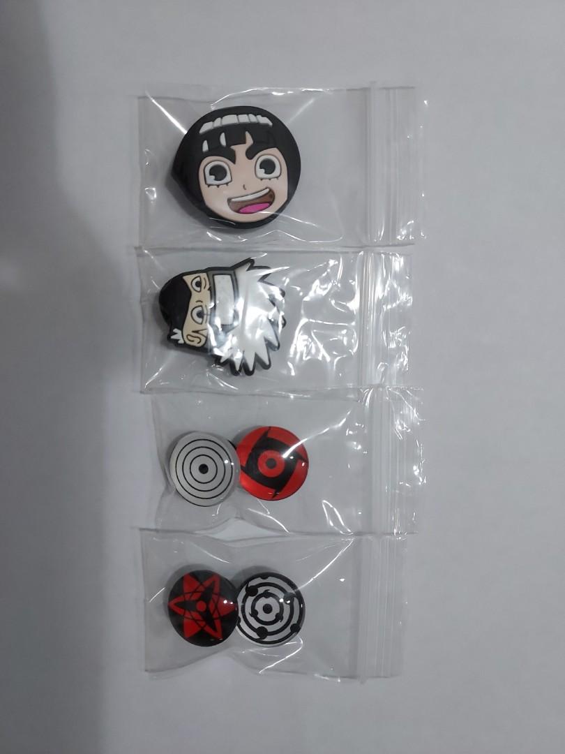 rock lee / kakashi / sharingan croc jibbitz/charms, Men's Fashion ...