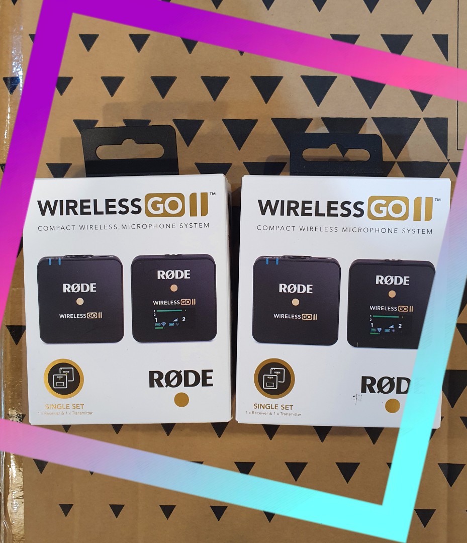 Rode Wireless GO II SINGLE Set, Audio, Microphones on Carousell