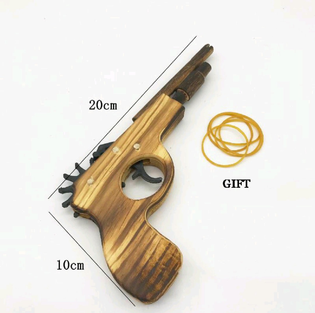 RUBBER BAND TOY GUN, Hobbies & Toys, Toys & Games on Carousell