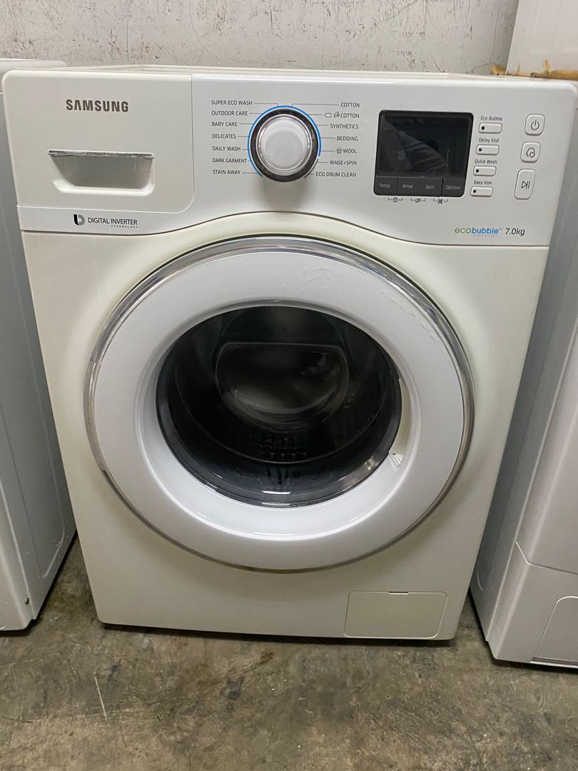 Samsung 7KG Digital Inverter Front Loading Washing Machine, TV & Home ...
