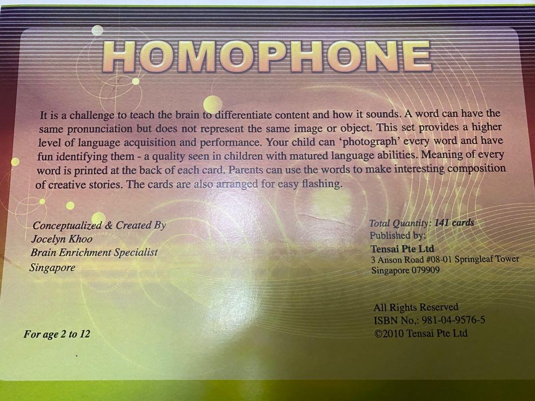 Shichida linking memory and flash cards, Hobbies & Toys, Stationery ...