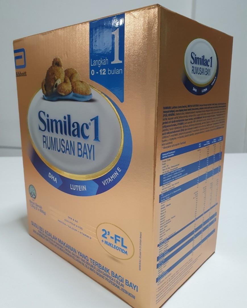 Similac Stage 1 - 2'FL (Authentic) Infant Formula Milk Powder 1.2kg ...