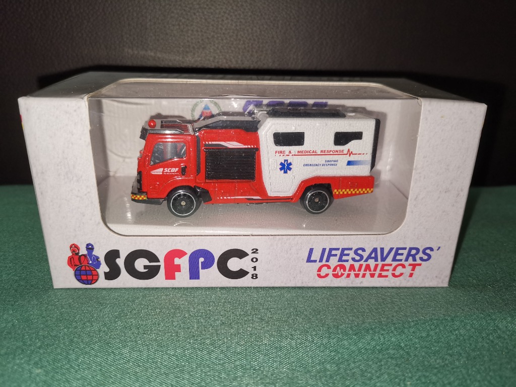 Singapore Civil Defence Force (SCDF) Fire & Medical Vehicle (FMV) Model ...