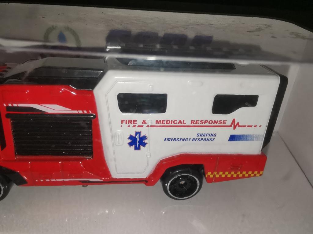 Singapore Civil Defence Force (SCDF) Fire & Medical Vehicle (FMV) Model ...