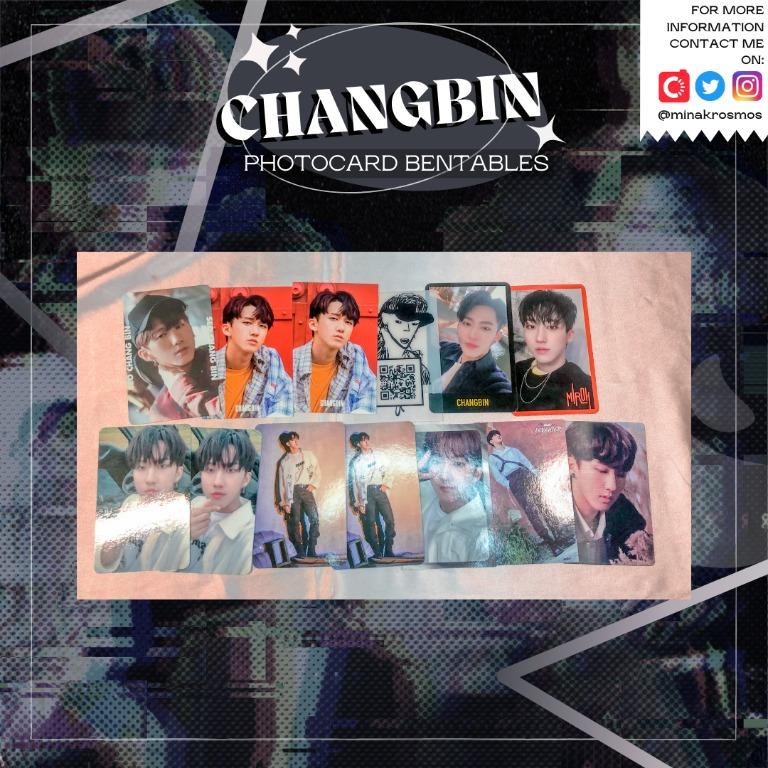 SKZ CHANGBIN OFFICIAL Photocards SET 1, Hobbies & Toys, Memorabilia ...
