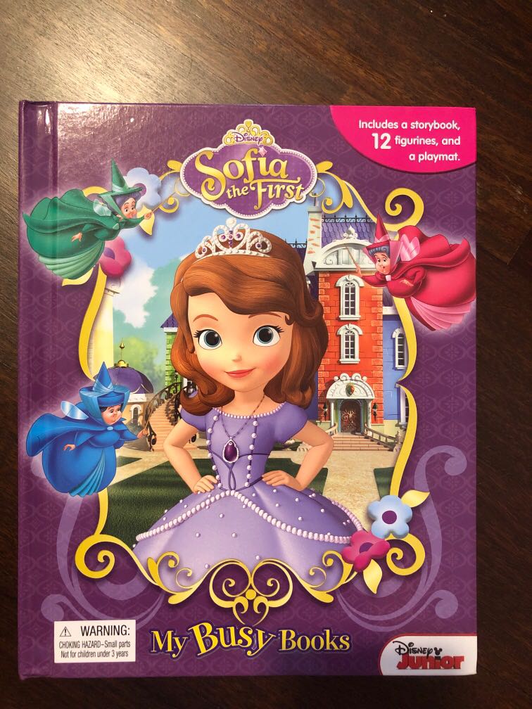 Sofia Disney Junior My Busy Books, Hobbies & Toys, Books & Magazines ...