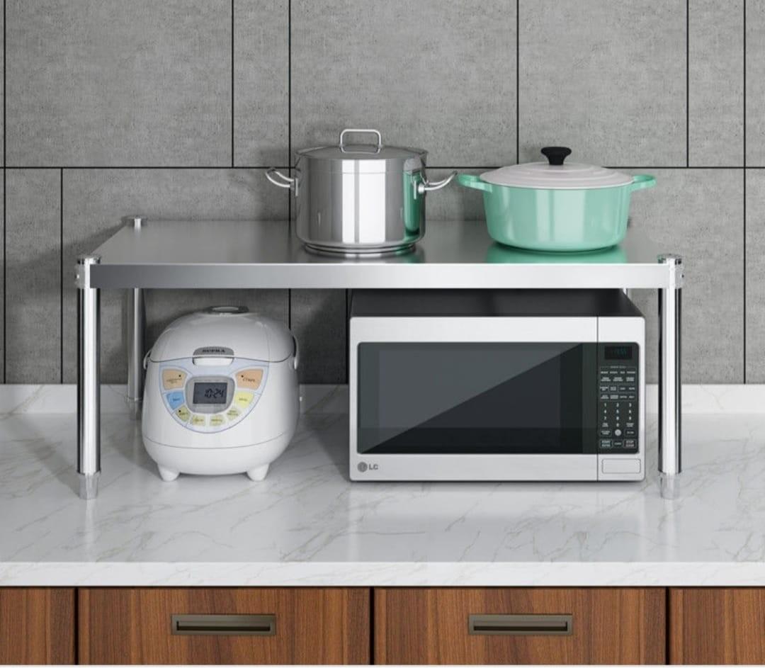 Stainless Steel Kitchen Countertop shelf, Furniture & Home Living ...