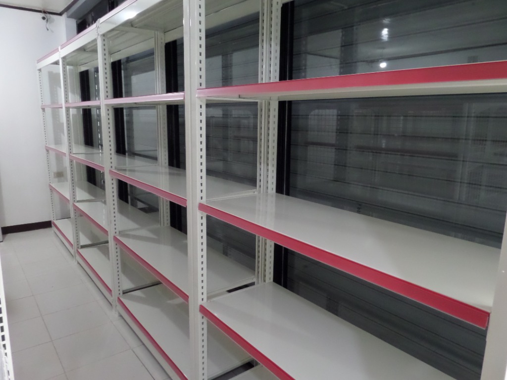 Steel rack steel shelves open shelving office display rack commercial ...