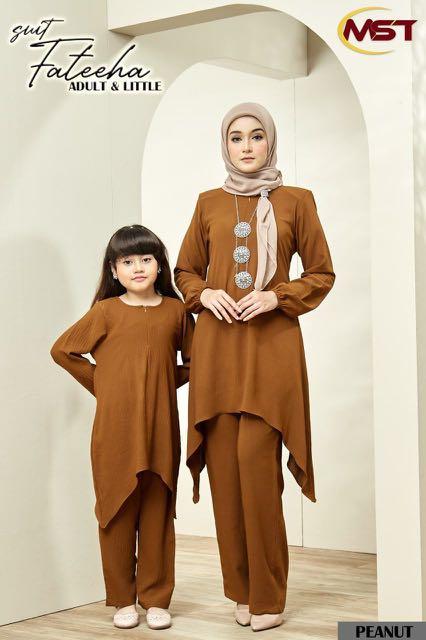 Suit Fateeha, Women's Fashion, Muslimah Fashion, Baju Kurung & sets on ...