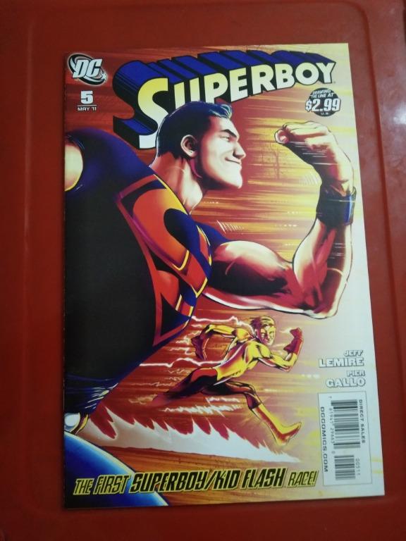 SUPERBOY the first superboy/kid flash race, Hobbies & Toys, Books ...