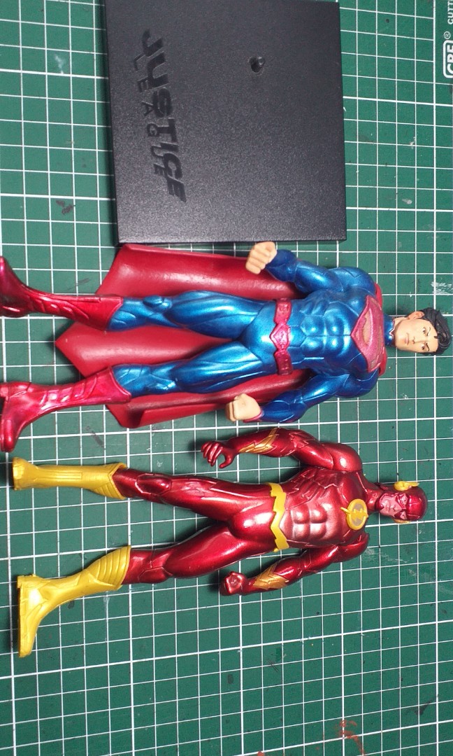 Superman and Flash (bootleg), Hobbies & Toys, Collectibles ...