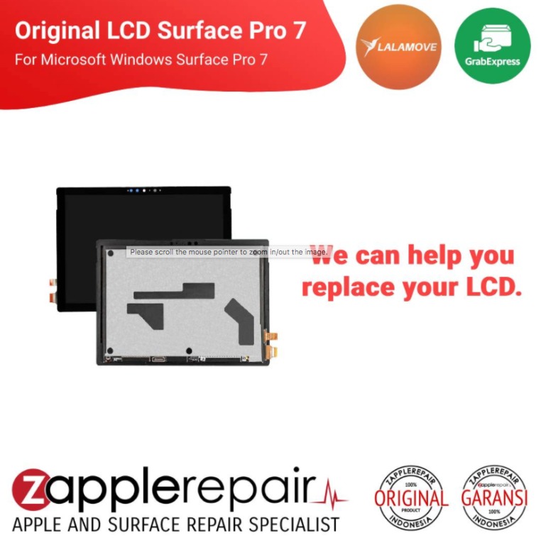 Surface pro 7 lcd, Computers & Tech, Laptops & Notebooks on Carousell