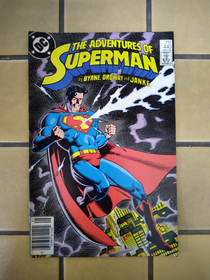 The Adventures Of Superman #440 ( Jerry Ordway - Cover Art ) DC Copper ...