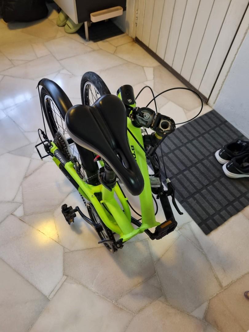 TILT 500 folding foldable bicycle, Sports Equipment, Bicycles & Parts ...