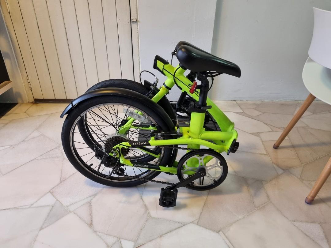 TILT 500 folding foldable bicycle, Sports Equipment, Bicycles & Parts ...