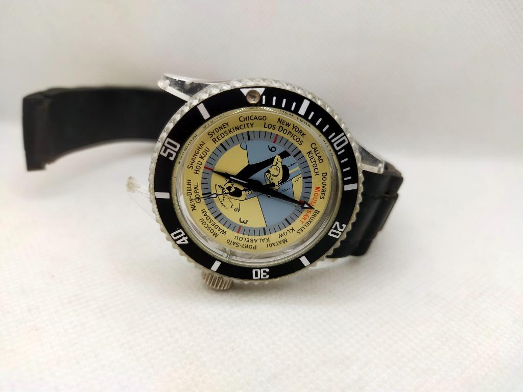 Tintin - Montre Moulinsart - Tintin Time -Watch (2008), Hobbies & Toys ...