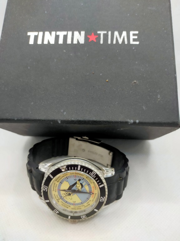 Tintin - Montre Moulinsart - Tintin Time -Watch (2008), Hobbies & Toys ...