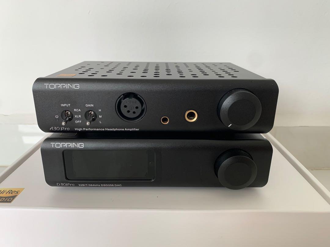 Topping D30 pro + A30 pro stack, Audio, Soundbars, Speakers ...
