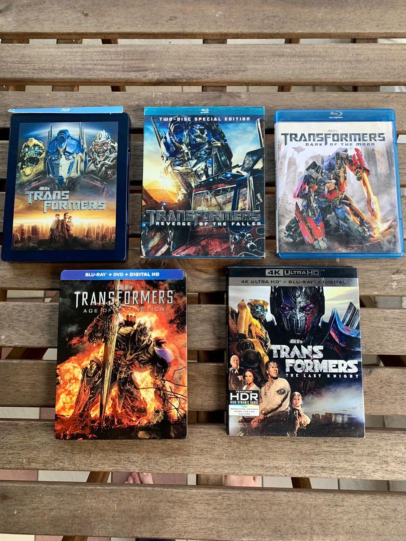Transformers Blu Ray Collection, Hobbies & Toys, Music & Media, CDs ...