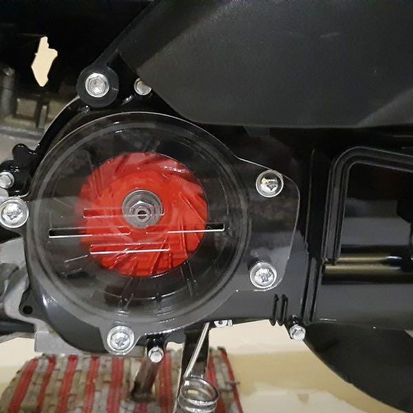 Transparent aerox Acrylic CVT Cover, aerox Thailook CVT Cover, Mica ...