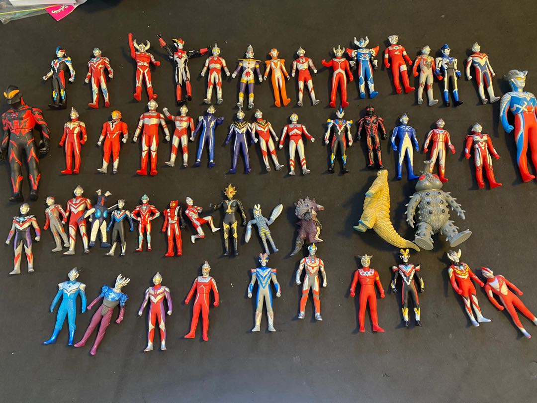 Ultraman set 50 pieces., Hobbies & Toys, Toys & Games on Carousell