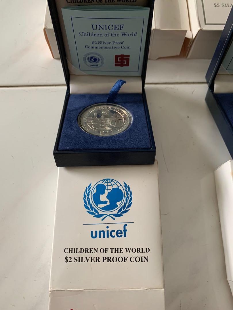 UN & UNICEF Coin Set, Hobbies & Toys, Memorabilia & Collectibles ...