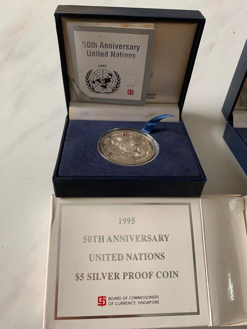 UN & UNICEF Coin Set, Hobbies & Toys, Memorabilia & Collectibles ...