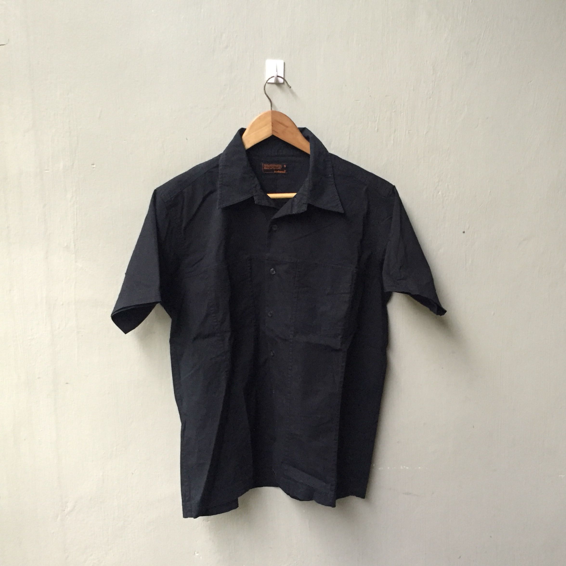 Vintage Bobson Workwear Black Polo, Men's Fashion, Tops & Sets, Tshirts ...