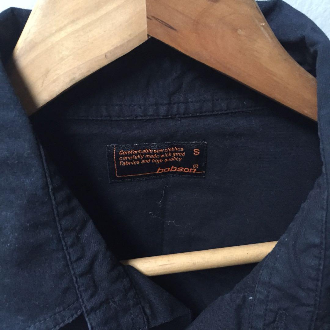 Vintage Bobson Workwear Black Polo, Men's Fashion, Tops & Sets, Tshirts ...