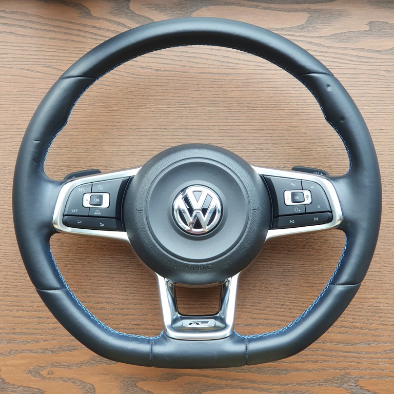 Volkswagen R-Line Steering Wheel for MQB Models, Car Accessories ...