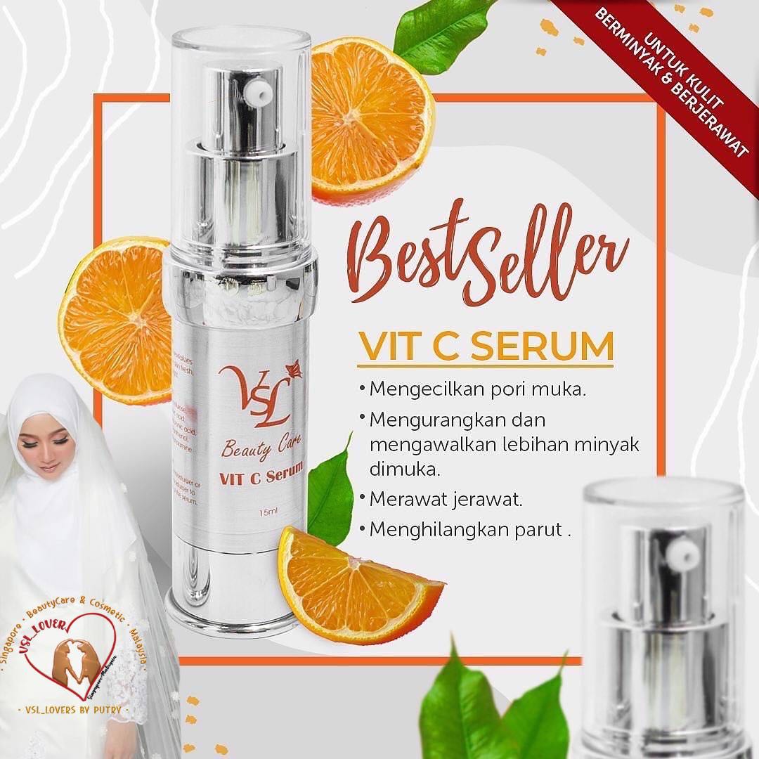 VSL Vitamin C Serum, Beauty & Personal Care, Face, Face Care on Carousell