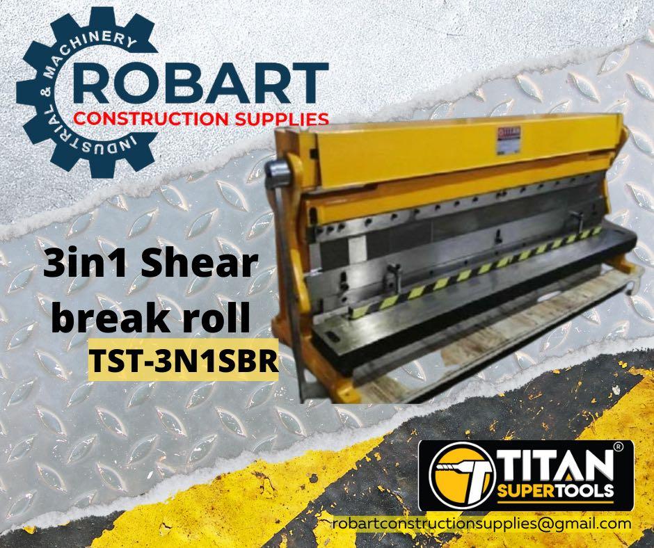 3in1 SHEAR BREAK ROLL, Commercial & Industrial, Construction Tools ...