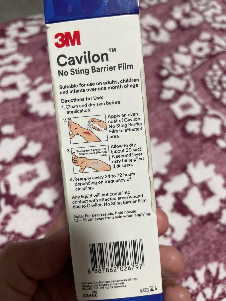 3M Cavilon No Sting Spray 28ml, Babies & Kids, Bathing & Changing ...