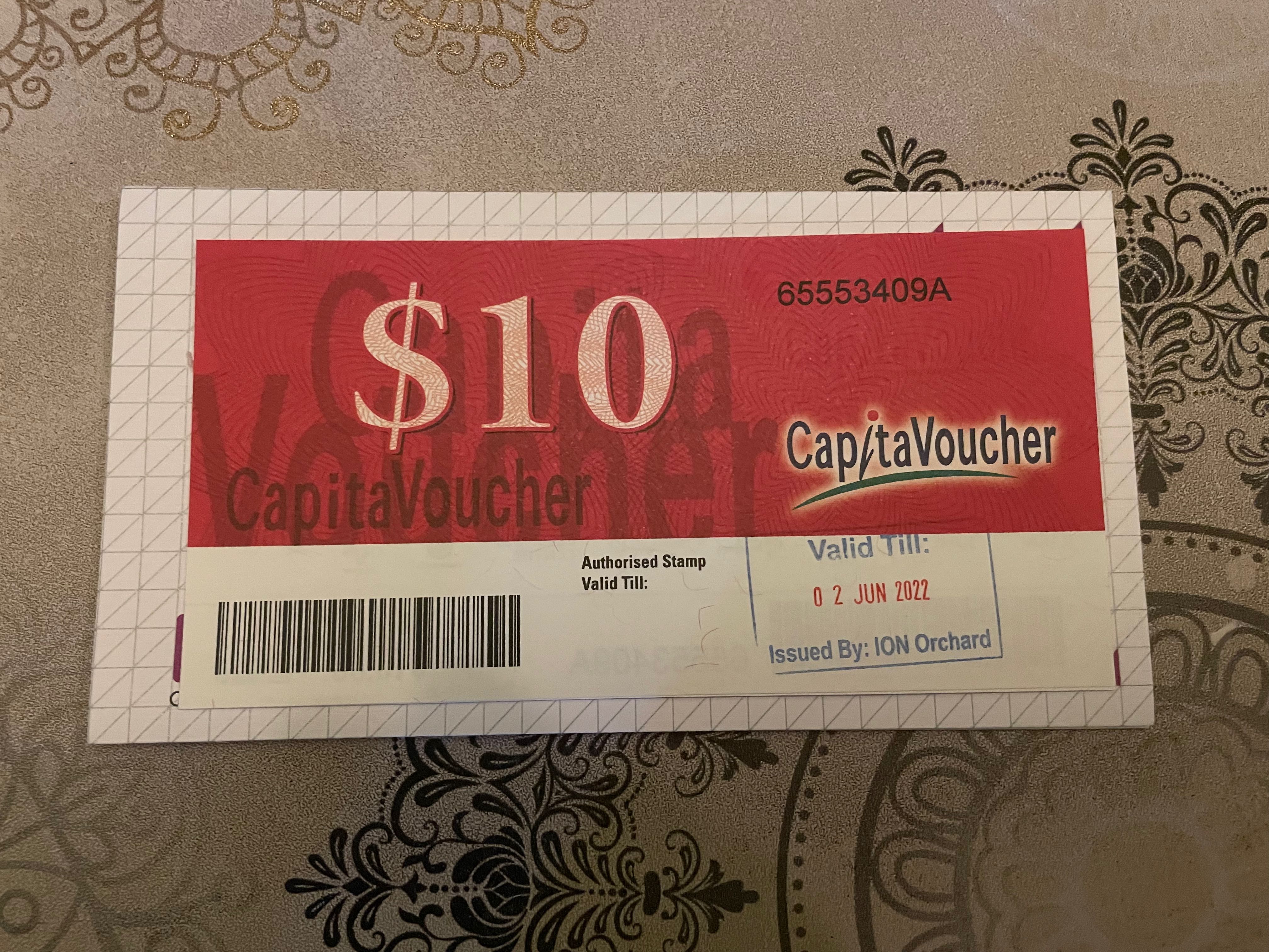 $40 Capital land vouchers, Tickets & Vouchers, Vouchers on Carousell
