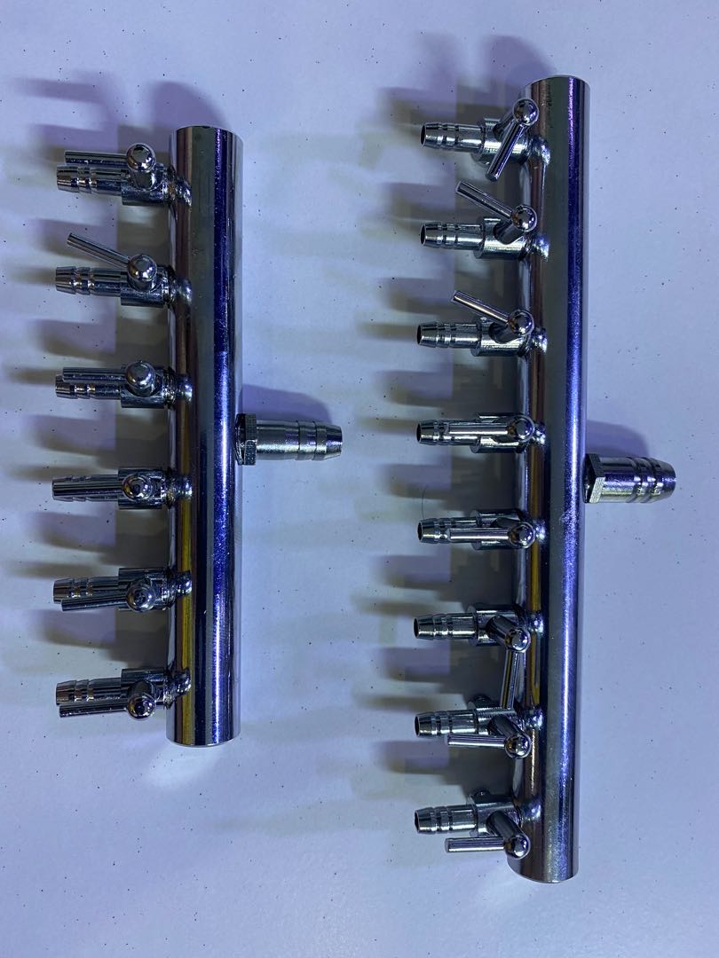 8mm to 4mm stainless steel airline splitter, Pet Supplies, Homes ...